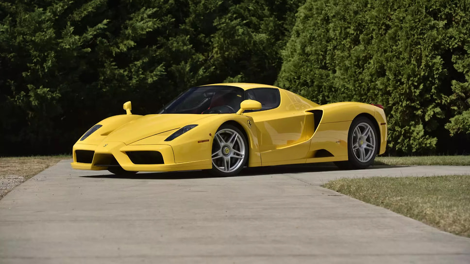 Желтый Ferrari Enzo из уникальной коллекции продали за рекордную сумму ...