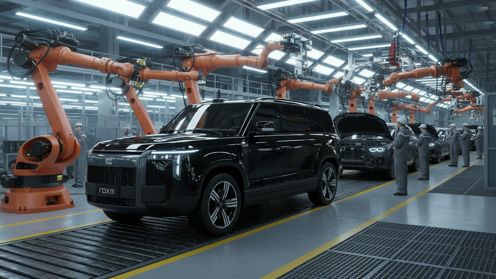 Sinomach Auto использовала ИИ для создания изображений кроссоверов Rox ...